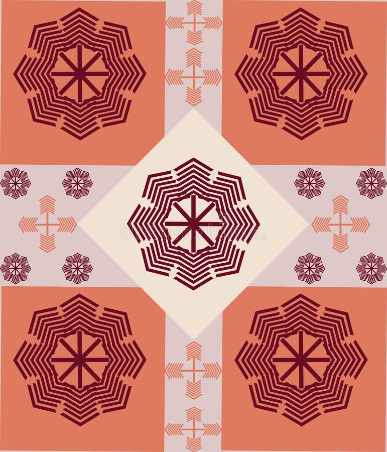 Geometric Ethnic Pattern, Vector, Navajo, Native American Patten ...