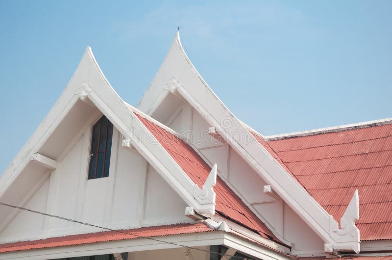 Thai style roof stock image. Image of design, tile, roof - 43953053