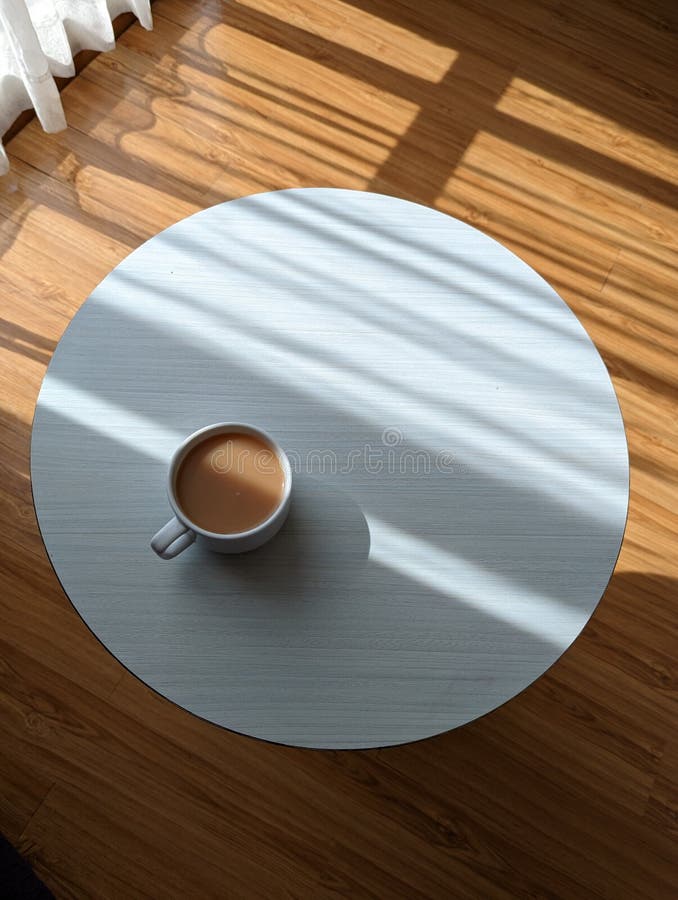 Thai Tea in the Round Table Stock Photo - Image of round, table: 262487246