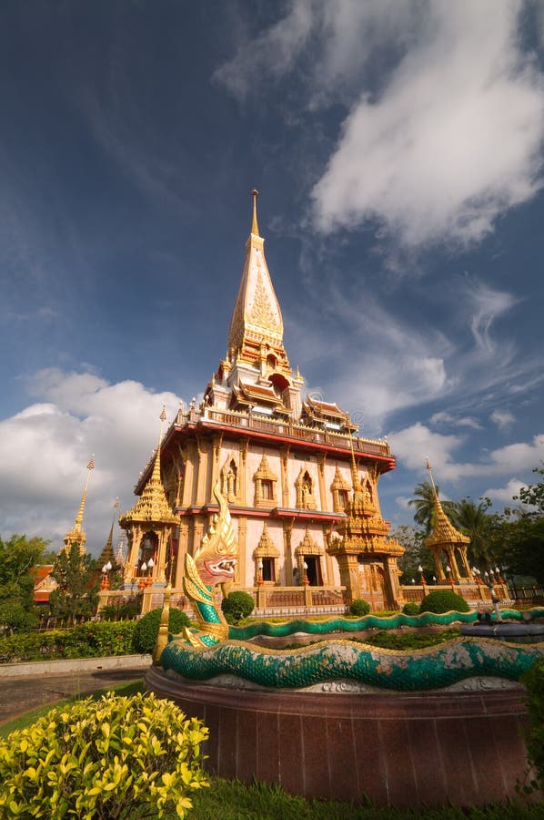 Thai temple stock photo. Image of respect, faith, buddha - 20232056