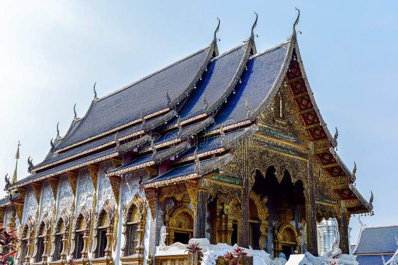 Thai temple stock image. Image of thailand, pray, temple - 53953673