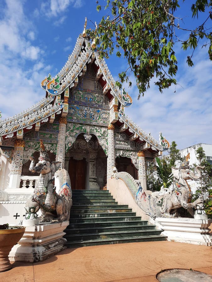 Thai Temple, Old Church, Old Culture Stock Image - Image of tree ...
