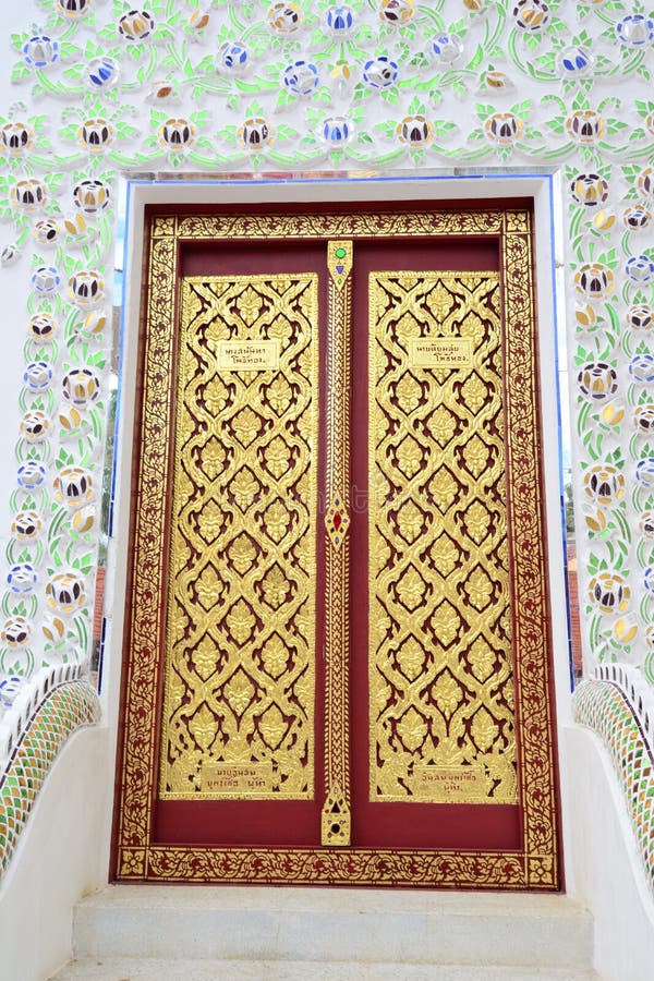 Thai temple window stock photo. Image of palace, antique - 36545748