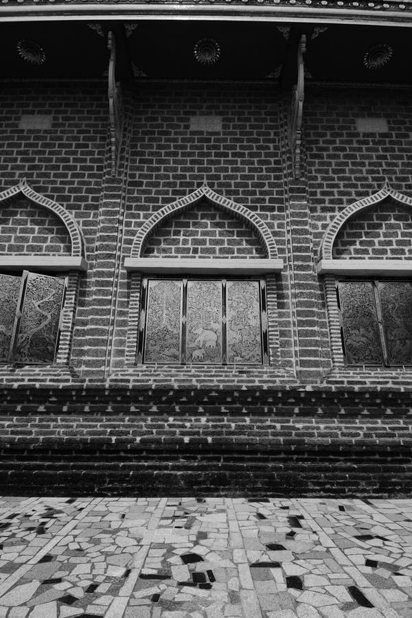Thai temple window stock photo. Image of design, asia - 36608734