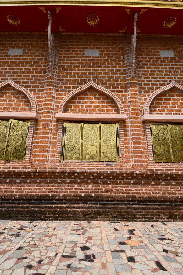 Thai temple window stock photo. Image of east, culture - 36608838