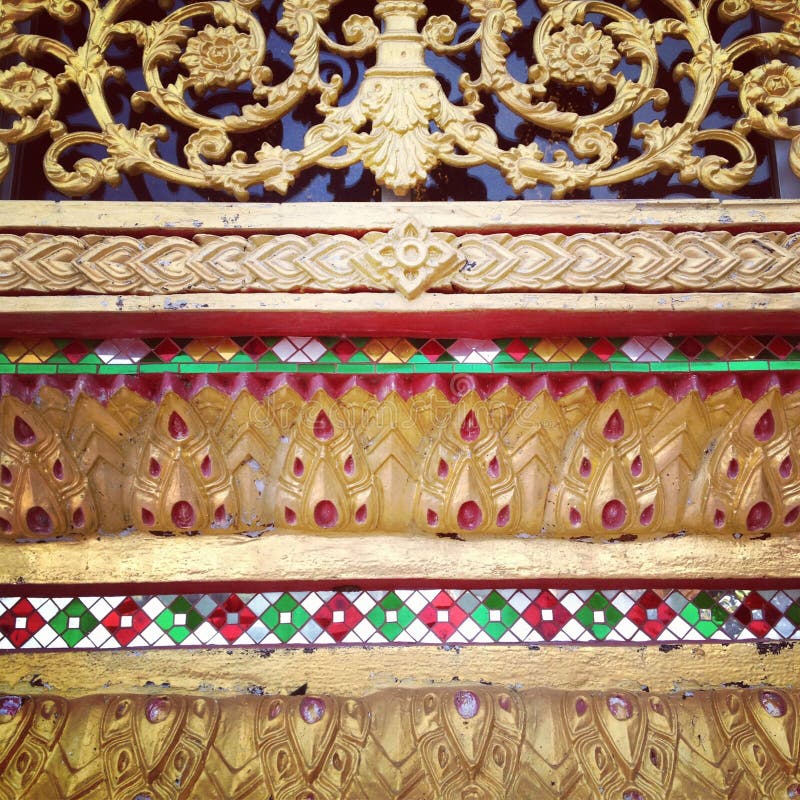 Thai traditional texture stock photo. Image of symmetry - 44706448