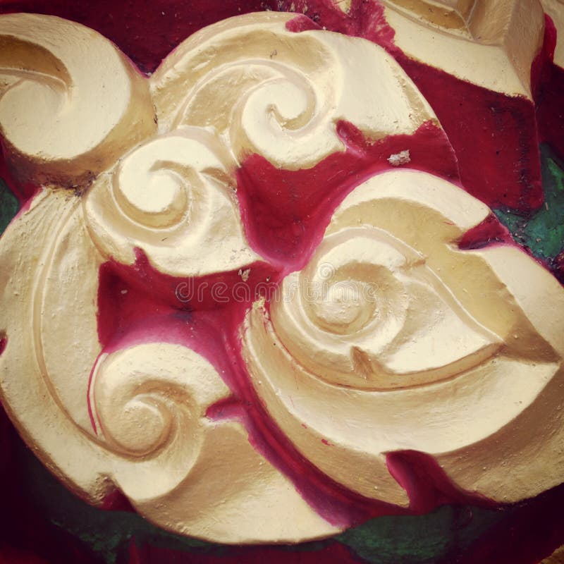 Thai traditional texture stock image. Image of temple - 44702555