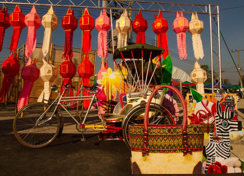 Thai tricycle stock image. Image of style, north, northern - 269078179