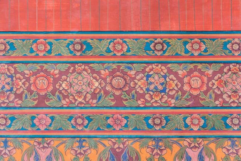 Thai art wall pattern stock image. Image of asian, line - 20775719