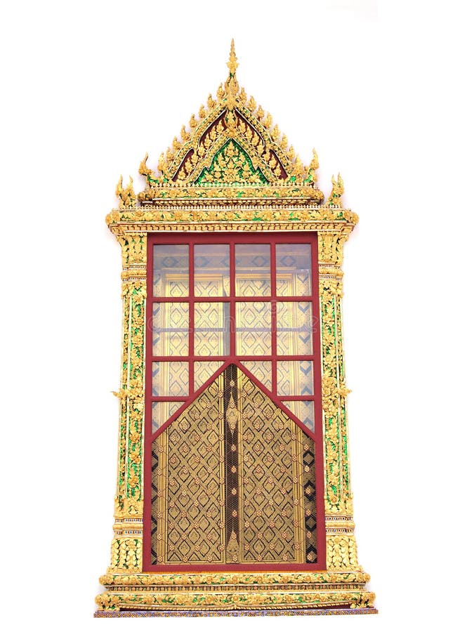 Thai Window Style Picture. Image: 19688800