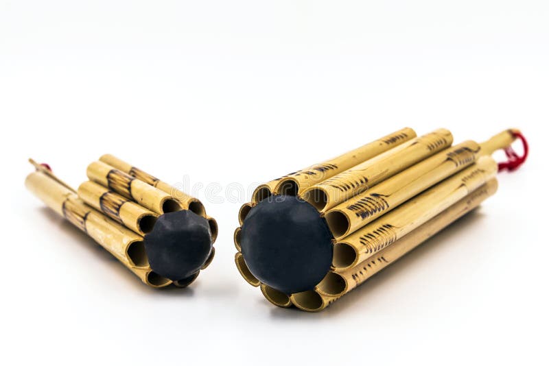 Thai Flute Windwood Music Instrument Stock Image - Image of souvenir ...