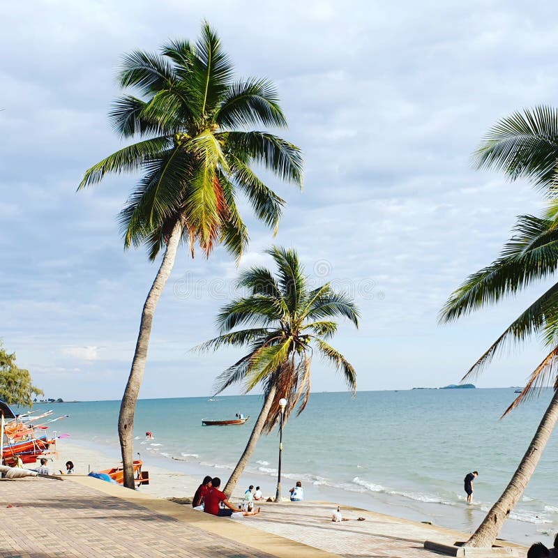 Ban Phe beach stock photo. Image of beach, thailand - 138892038