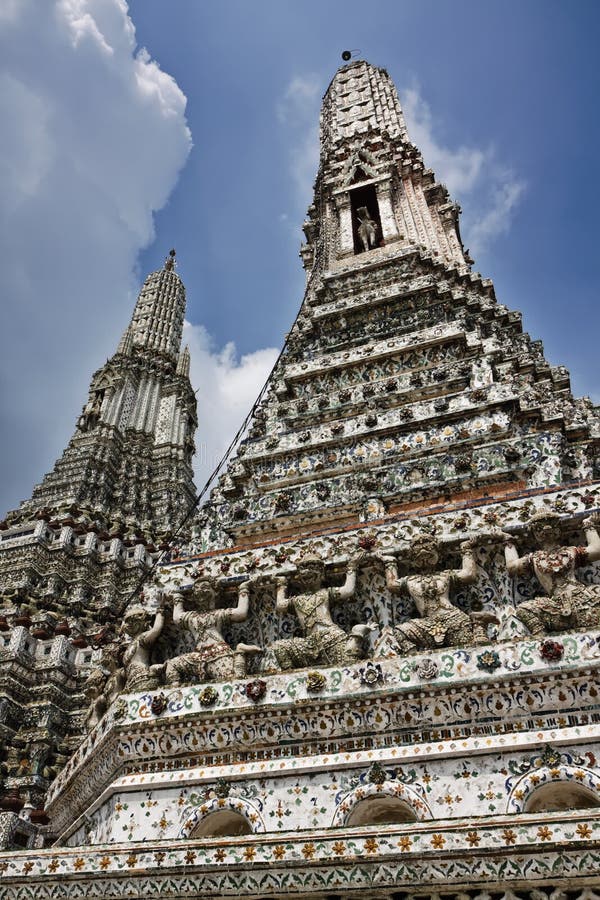Thailand, Bangkok, Arun Temple Stock Photo - Image of city, oriental ...