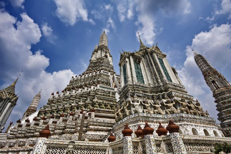 Thailand, Bangkok, Arun Temple Stock Image - Image of culture, landmark ...
