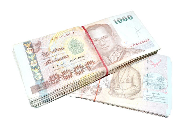 Thailand Bank Notes 200 Thousands Stock Image - Image of denomination ...