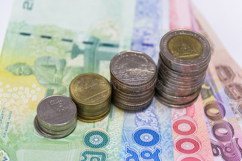 Thailand bath stock photo. Image of coin, bangkok, luxury - 57993928