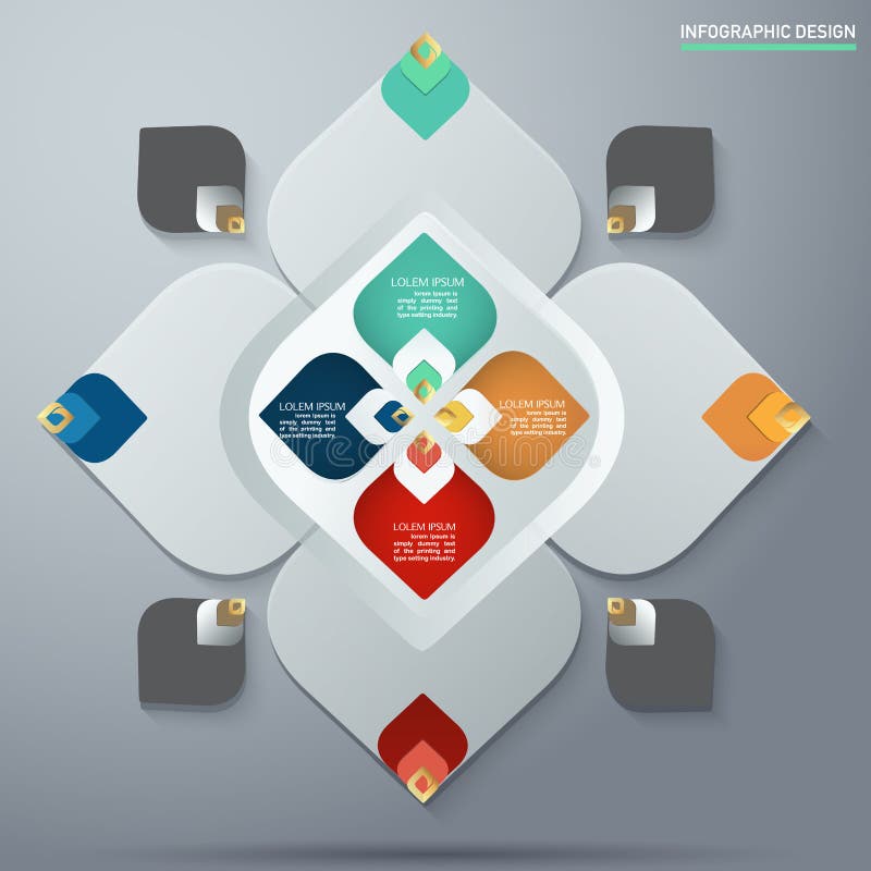 Thailand Decorative Pattern Element for Infographic Design Stock Vector ...