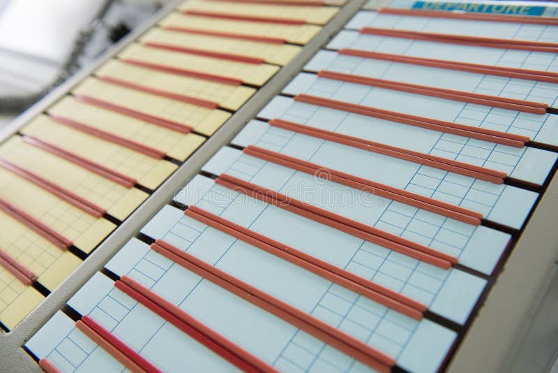 Thailand Flight Progress Strip Stock Image - Image of traffic, strip ...