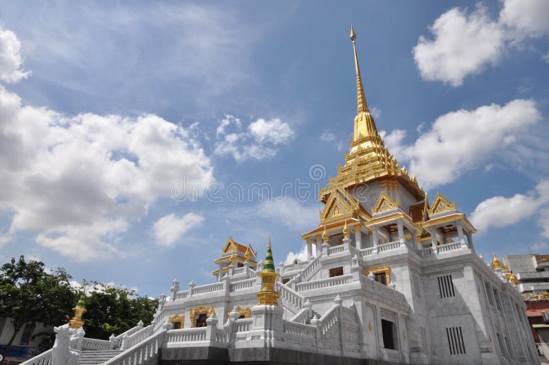 Thailand Gold Stupa Pagoda stock photo. Image of belief - 12486162