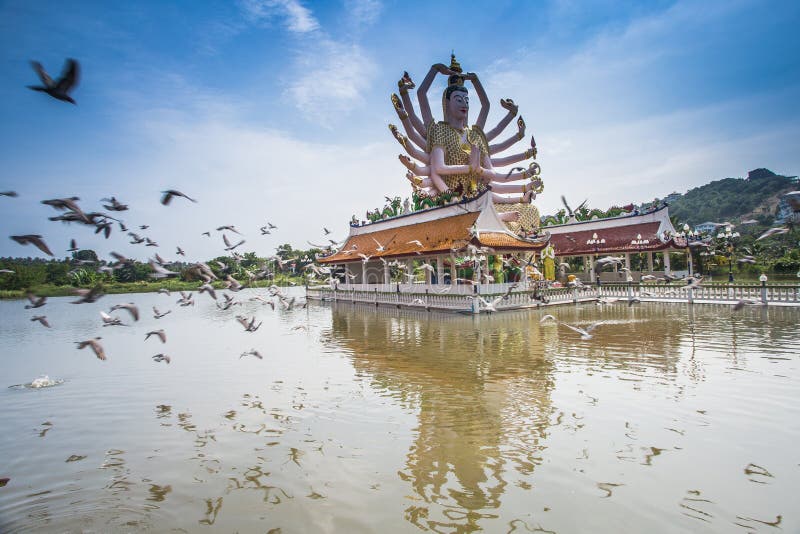 323 Thailand Landmark Koh Samui Shiva Sculpture Stock Photos - Free ...