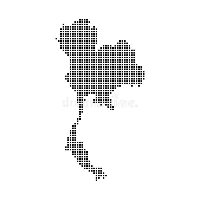 Thailand map icon stock illustration. Illustration of earth - 347073972