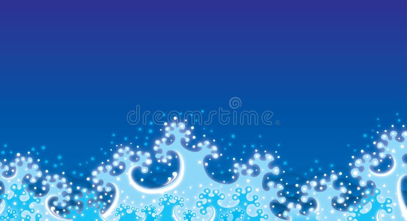 Thailand Seamless Waves Pattern Stock Vector - Illustration of thai ...