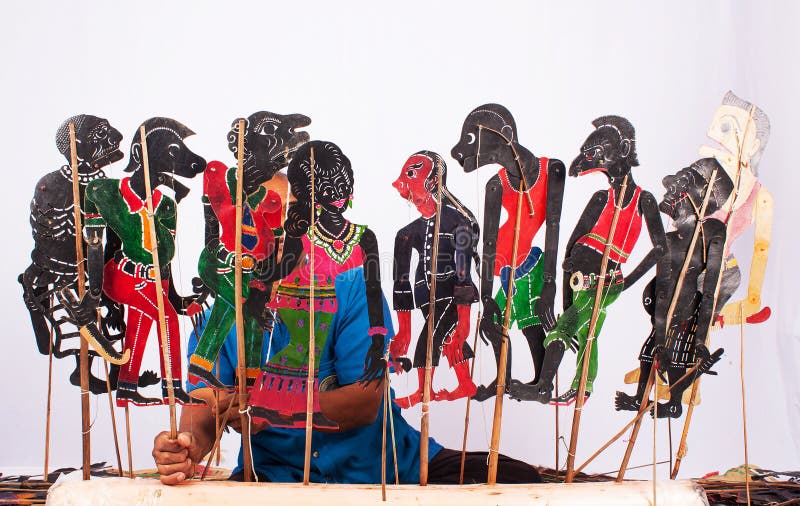 Thailand Shadow Puppet Show Stock Photo - Image of asia, chinese: 64953948