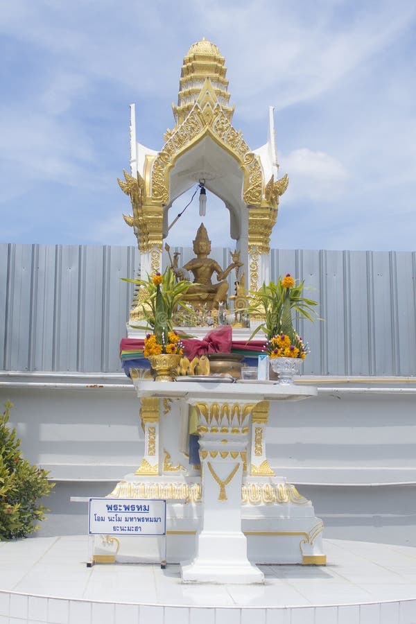 Thailand Shrine stock photo. Image of worshiping, sculpture - 55337950