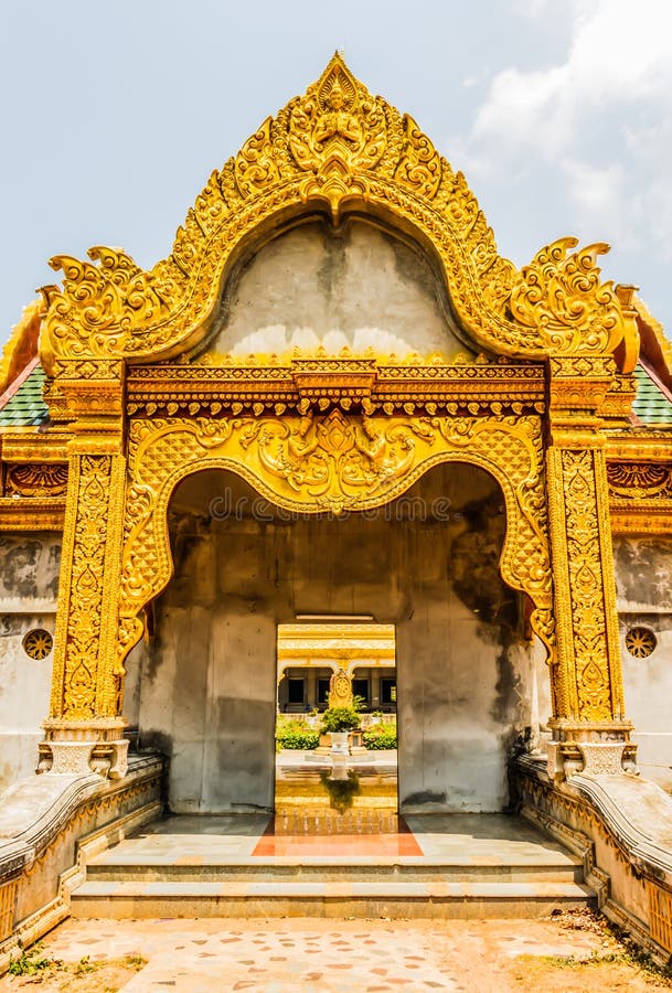 Thailand temple gate stock image. Image of religion, east - 53260979