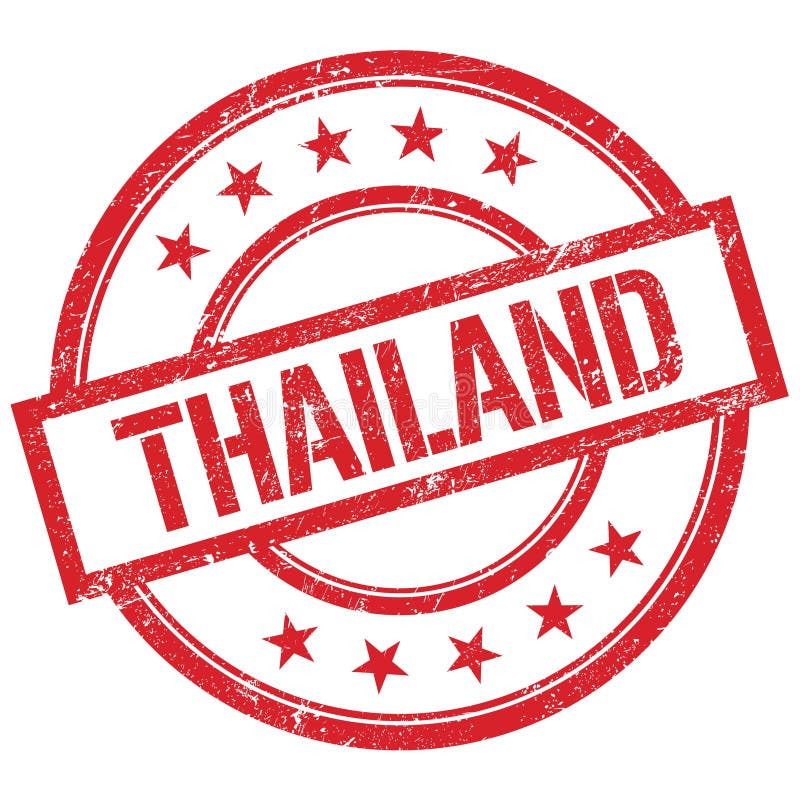 Thailand Text in Thai Language with Pixel Style Stock Vector ...