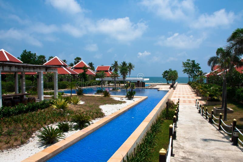 Thailand VIP Beach Resort stock image. Image of nature - 24601099