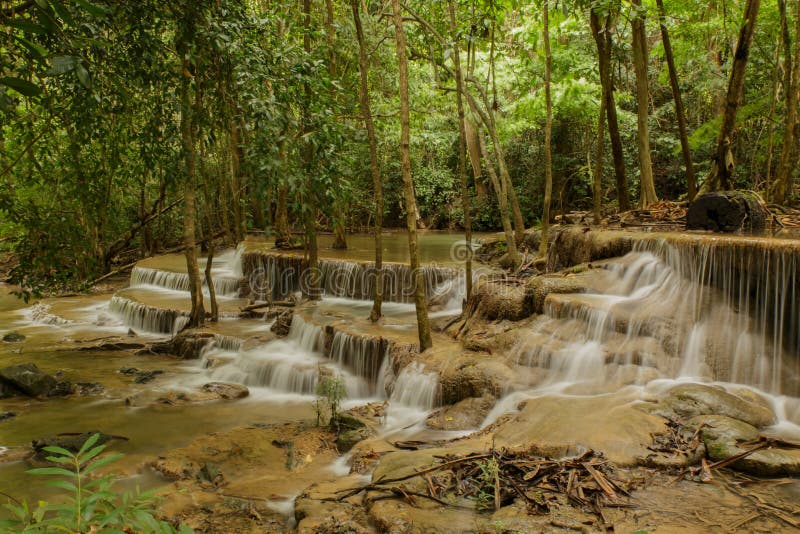 Thailand waterfall stock image. Image of kamin, province - 57489695