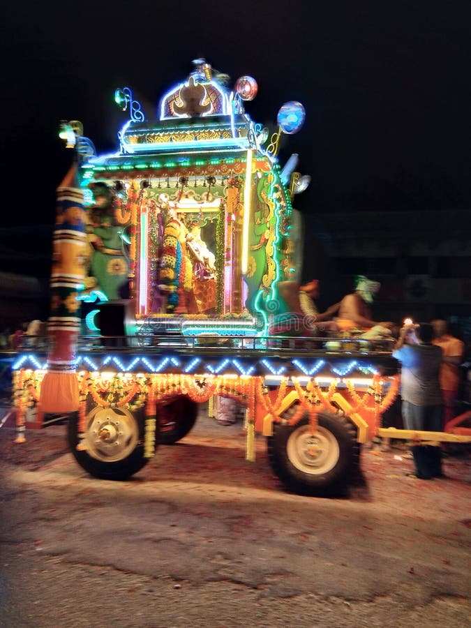 Thaipusam Chariot stock photo. Image of murugan, highlands - 109436094