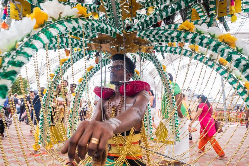 Singapore Feb 08 2020: Common Activities of Hindu Devotees during ...