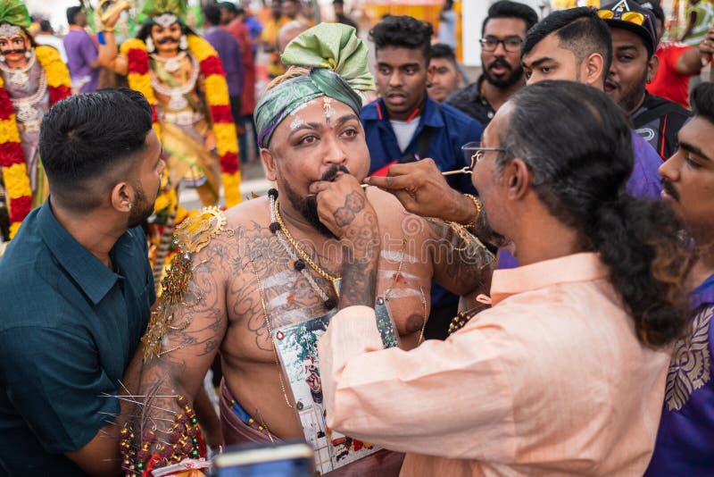 Common Activities of Hindu Devotees during Thaipusam Festival ...