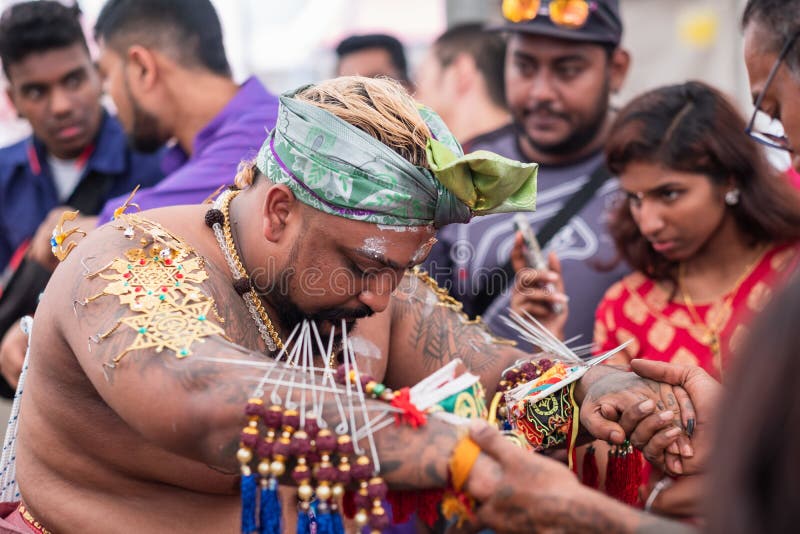 Common Activities of Hindu Devotees during Thaipusam Festival ...