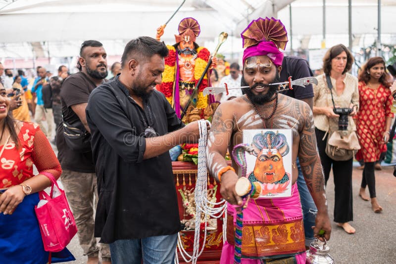 Common Activities of Hindu Devotees during Thaipusam Festival ...
