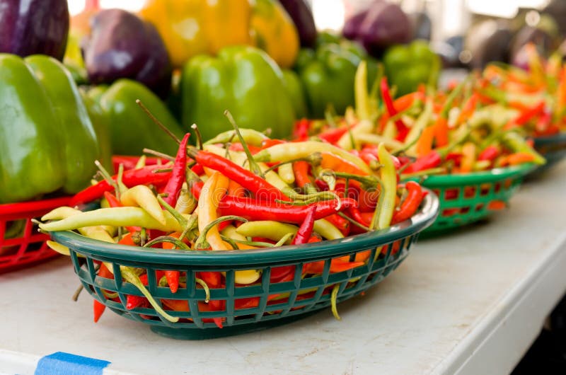 Thaise Peper stock afbeelding. Image of azië, kleur, oosters - 26455929