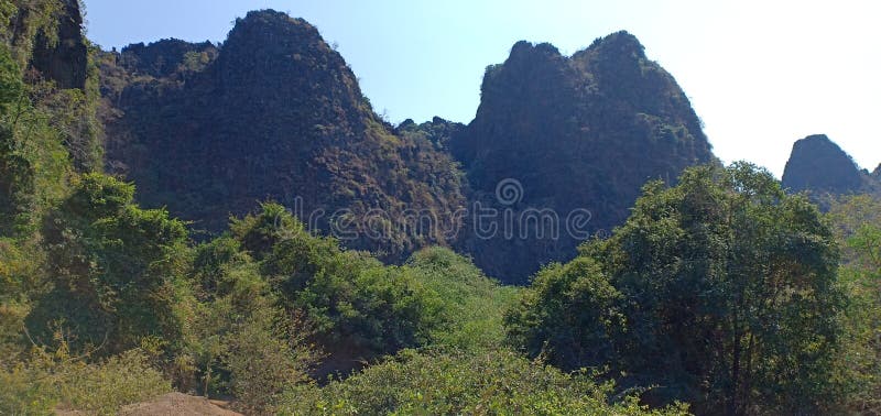 Thakhek Loop - Cycling and Motocycling Stock Image - Image of plateau ...