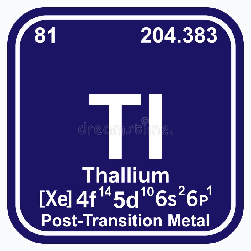 Thallium Stock Illustrations, Vectors, & Clipart – (507 Stock ...