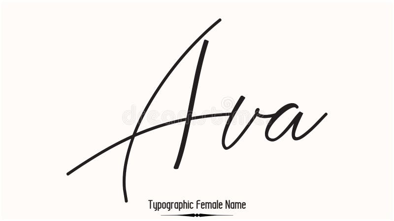 Oh Baby Handwritten Cursive Typography Black Color Text Stock Vector ...