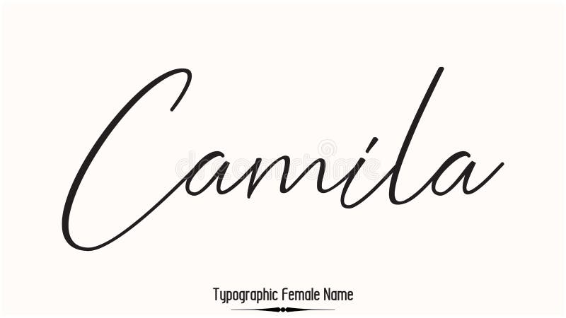 Camila Name Stock Illustrations – 18 Camila Name Stock Illustrations ...