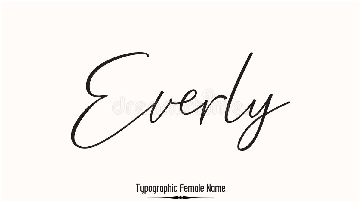 Everly Stock Illustrations – 5 Everly Stock Illustrations, Vectors ...