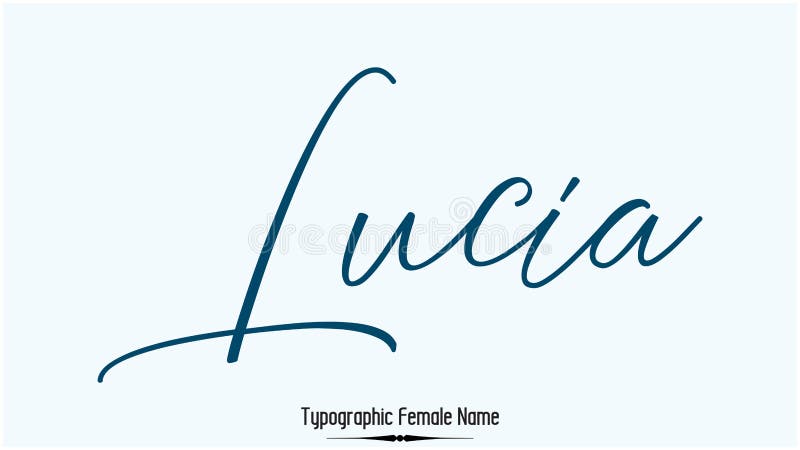Name Lucia Stock Illustrations – 76 Name Lucia Stock Illustrations ...