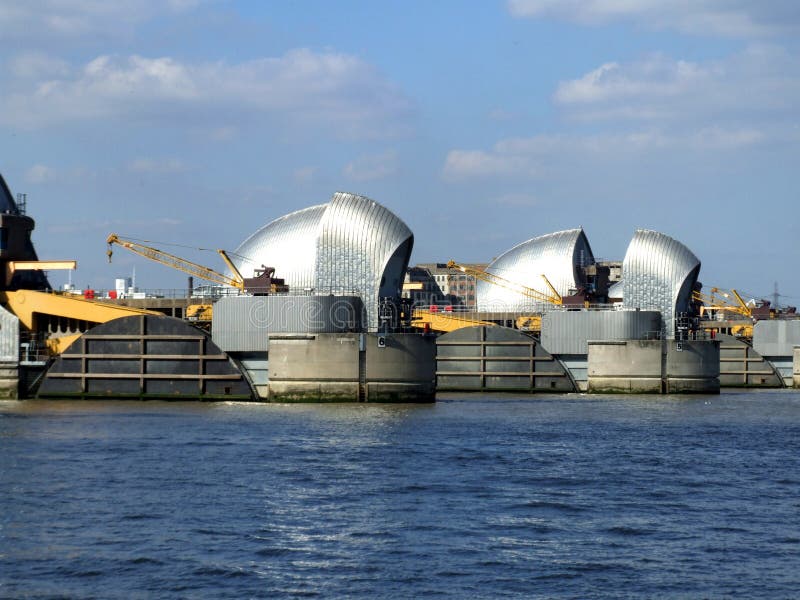 The Thames Barrier stock photo. Image of defensive, estuary - 3218890