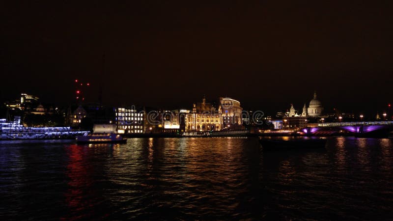 Thames stock image. Image of night, thames, thamesriver - 67096819