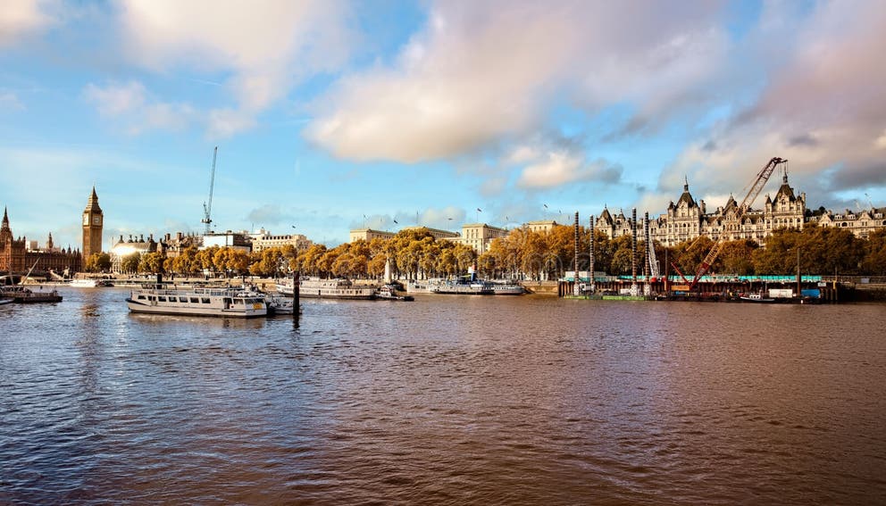 Thames River in London during the Daytime Editorial Photography - Image ...