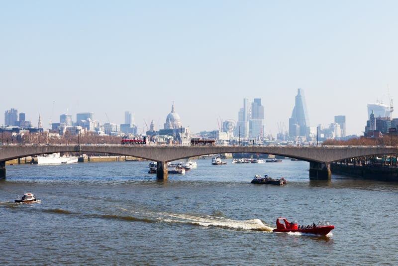 Thames river, London. stock image. Image of kingdom, europe - 39184237