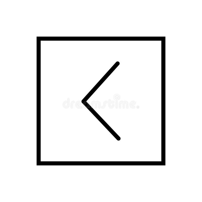 Is less Than Icon Vector Isolated on White Background, is less Than ...