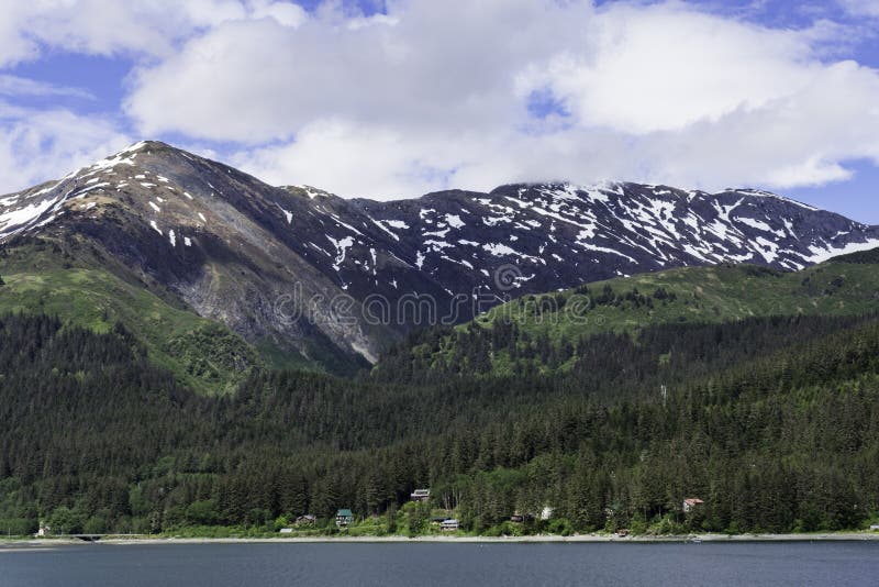 Thane Alaska stock image. Image of juneau, cliff, travel - 98025129